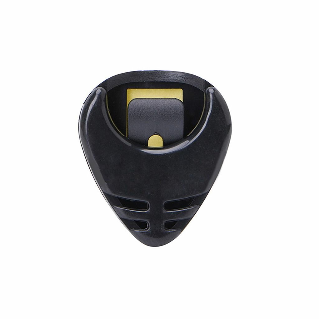 Коробка для медиаторов, зажим медиатора, набор одинарный-черный