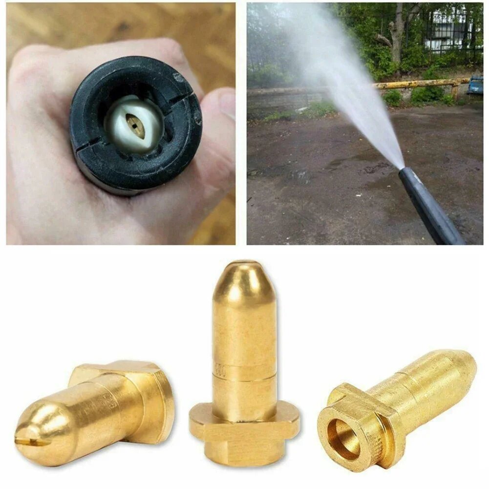 Латунная насадка-переходник для Karcher K1 K2 K3 K4 K5 K6 K7 K8K9, распылительная насадка, форсунка для мойки автомобиля, насадка для распыления воды, наконечник пуля