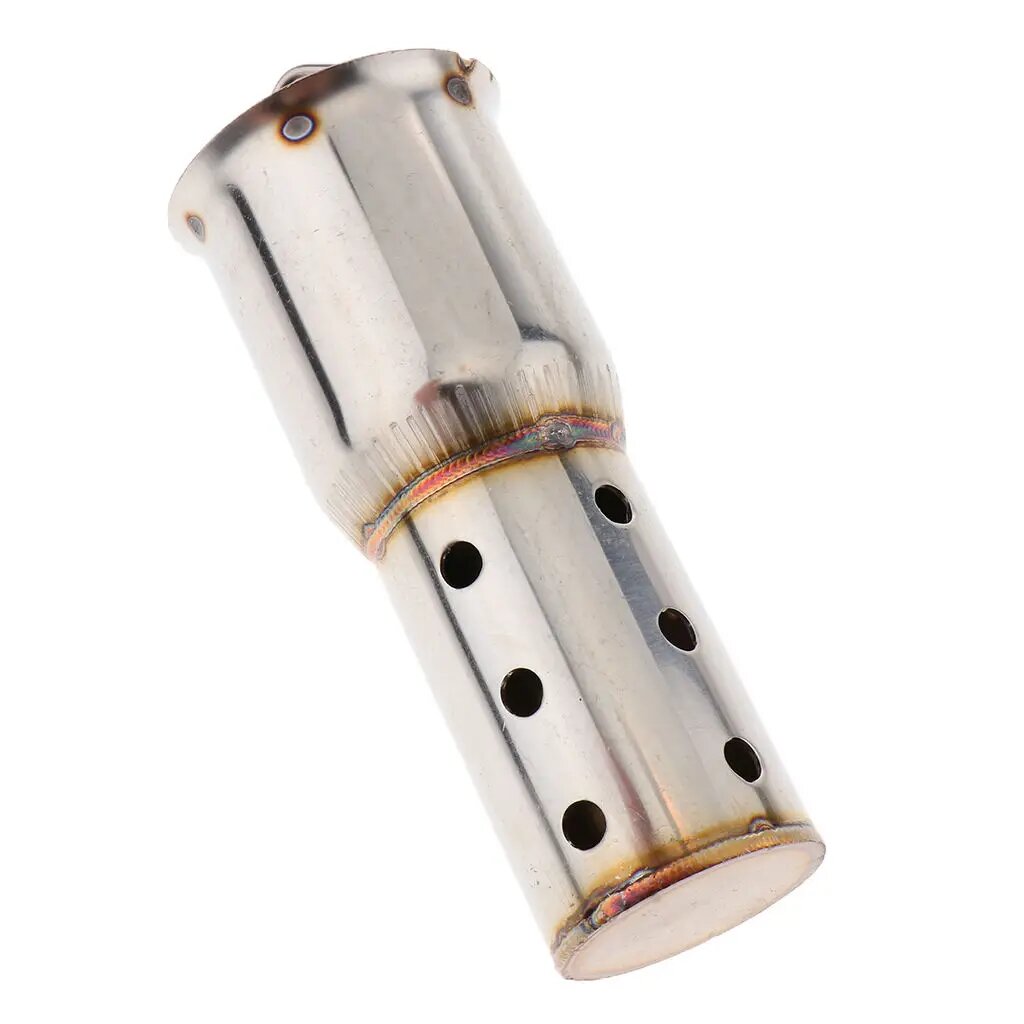 Выхлопной глушитель для гоночного мотоцикла 51 мм, перегородка глушителя дБ, плоский наконечник