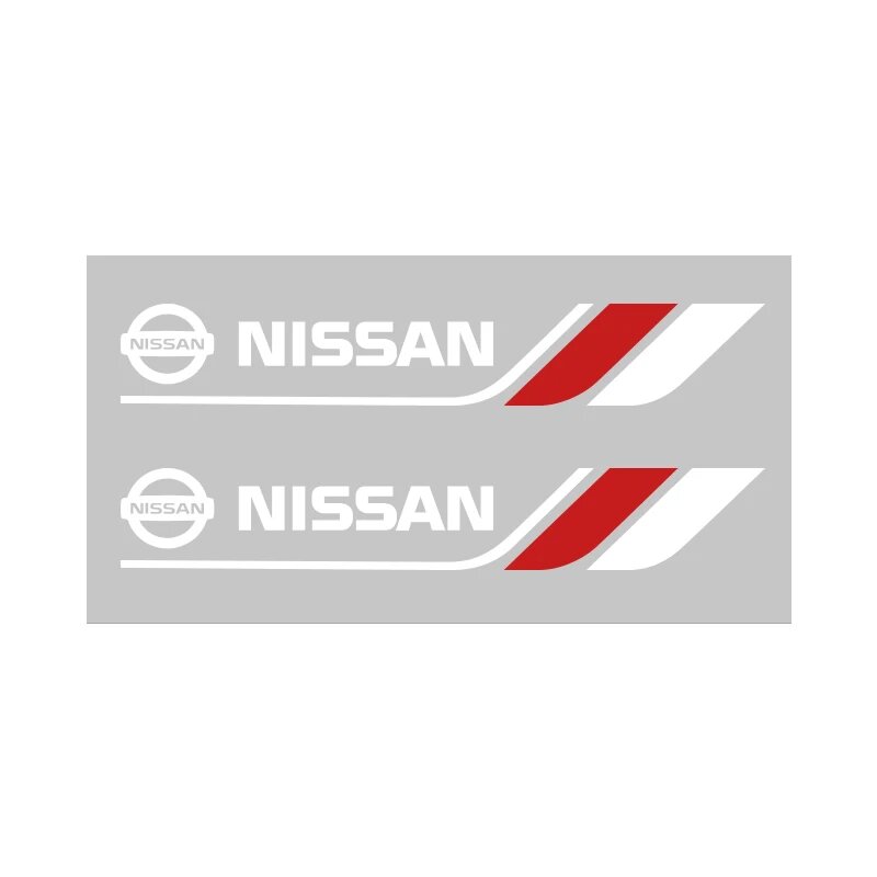2 шт. наклейки на стеклоочистители автомобиля для Nissan X-trail Almera Juke Sentra Navara лист автомобиля хрустальная эмблема авто декоративные наклейки