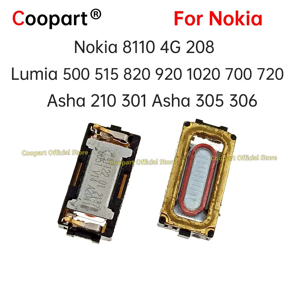 Динамик для Nokia 8110 4G 208 Lumia 500 515 820 920 1020 700 720 Asha 210 301 Asha 305 306 215 RM1110 Приемник