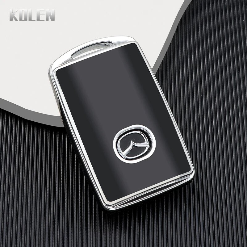 Модный Чехол Для Ключа Из Тпу Для Удаленного Ключа Автомобиля Mazda — Защитный Брелок С 4 Кнопками Для Моделей 3 Alexa Cx30 C.