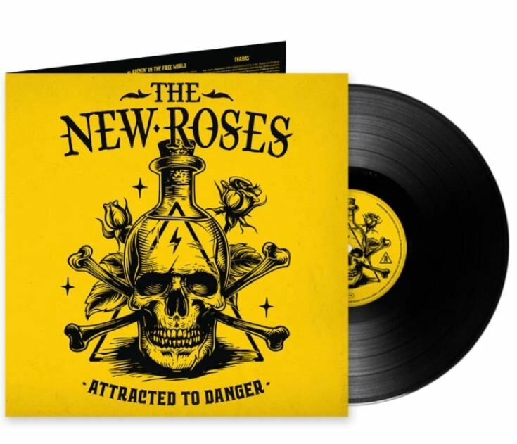 Виниловая пластинка The New Roses - Attracted To Danger LP