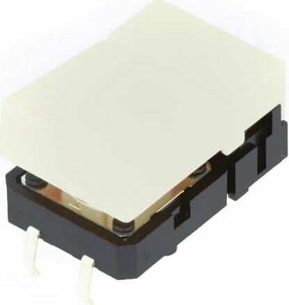Переключатель OMRON B3J-1000 Переключатель: клавиатура Пол: 2 SPST-NO 0,05A/24ВDC THT 1,27Н 1шт