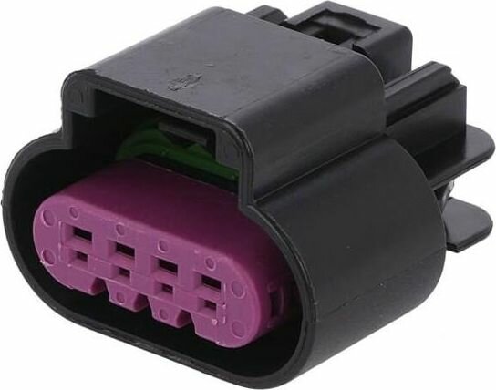 Разъем APTIV 15326815 автомобильный, GT 150 вилка, "мама", PIN 4 Фиксация защелка, 1 шт