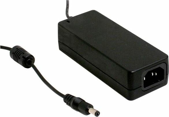 Блоки питания MEAN WELL GSM60A05-P1J импульсный 5В DC 6А Вых 5,5/2,1 30Вт -30-60 град. C 1 шт