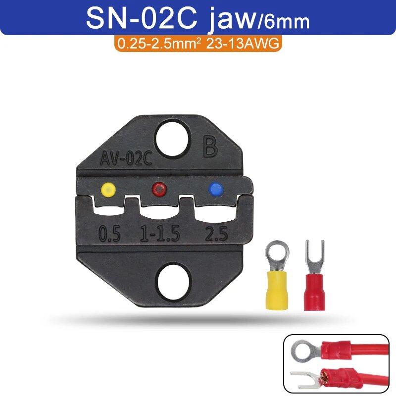 Плоскогубцы YEFYM для обжима контактов SN-48B SN-28B SN-02C jaw