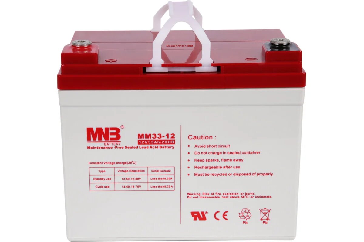 MNB АКБ MM33-12 12В 33Ач MM33-12
