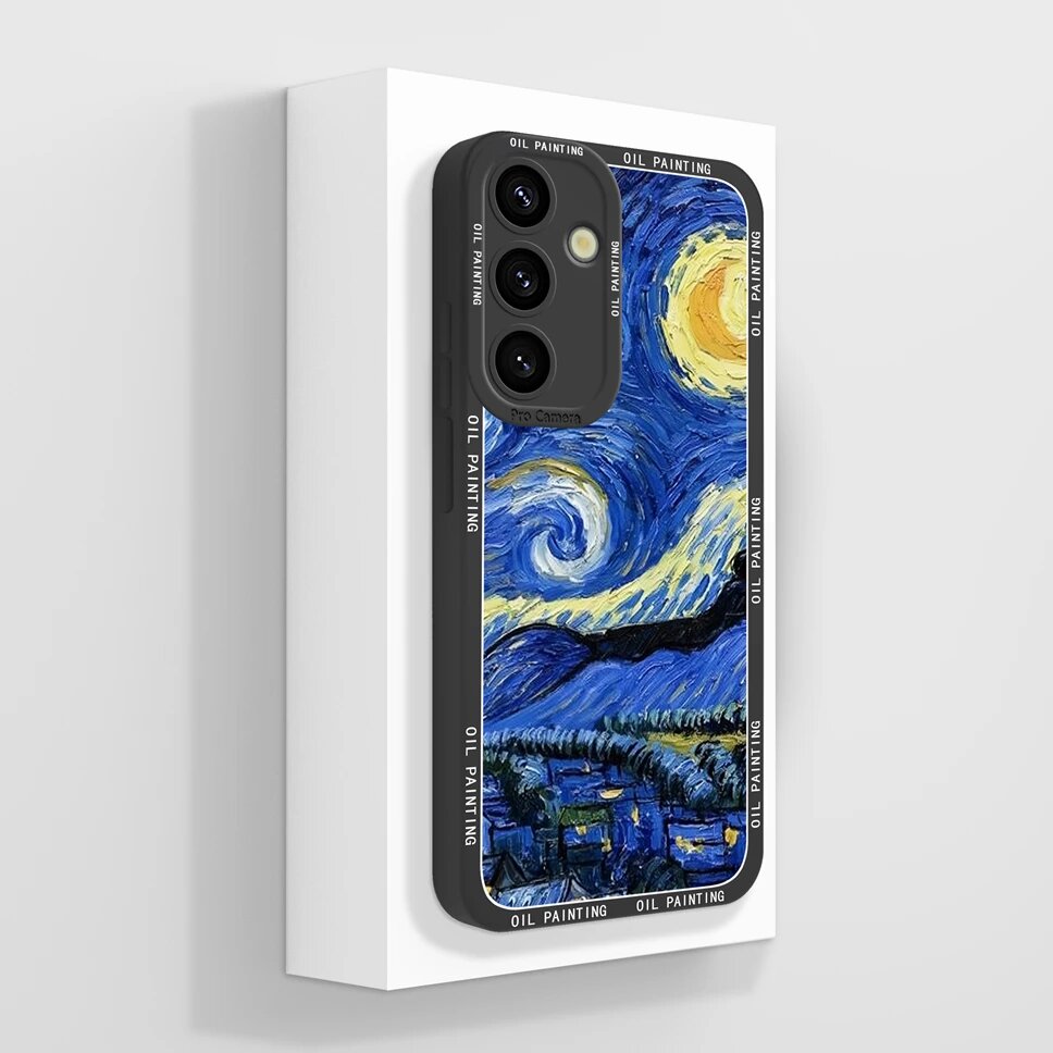 Чехол Samsung Galaxy S24, Starry Night, TYB393, темно-синий