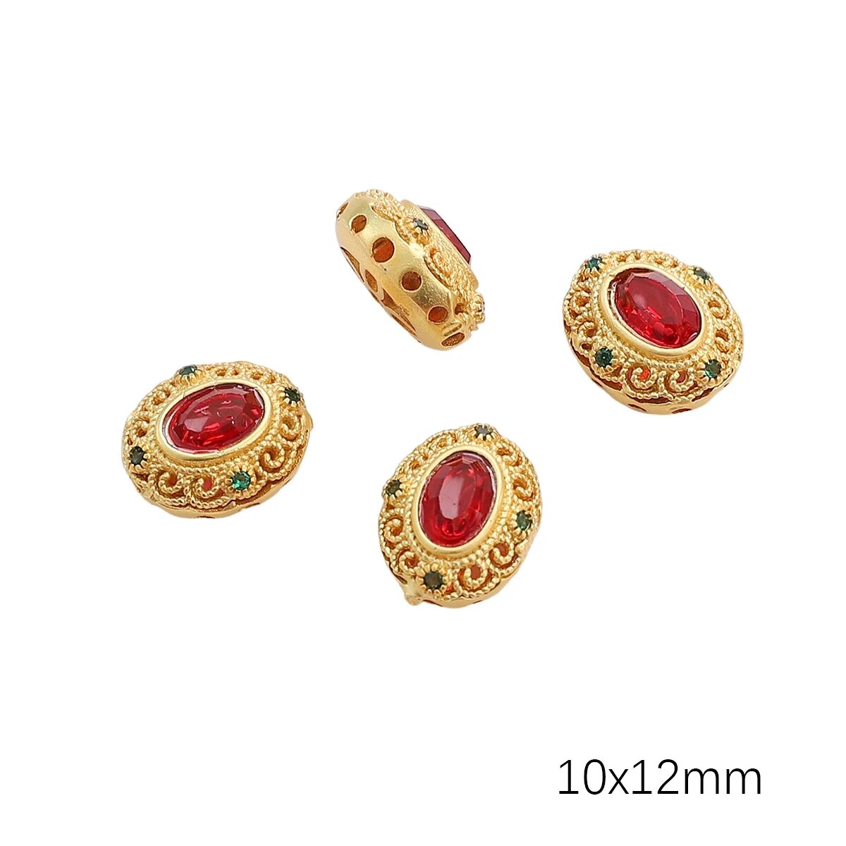 Медные бусины-бабочки для украшений 08