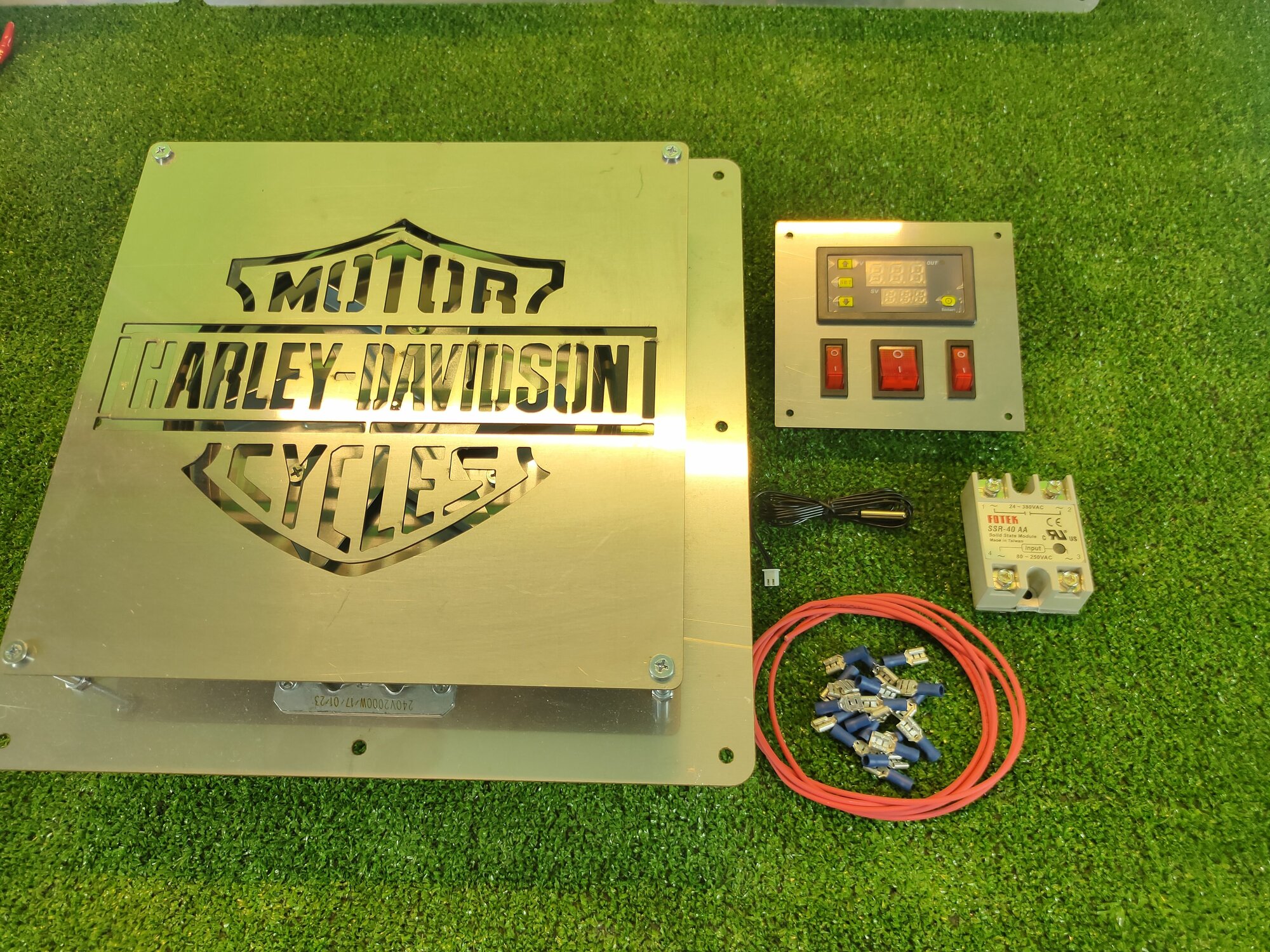 Конвекция для коптильни Harley-DavidsonТЭН 2кВт+панель управления+твердотел 6кВт