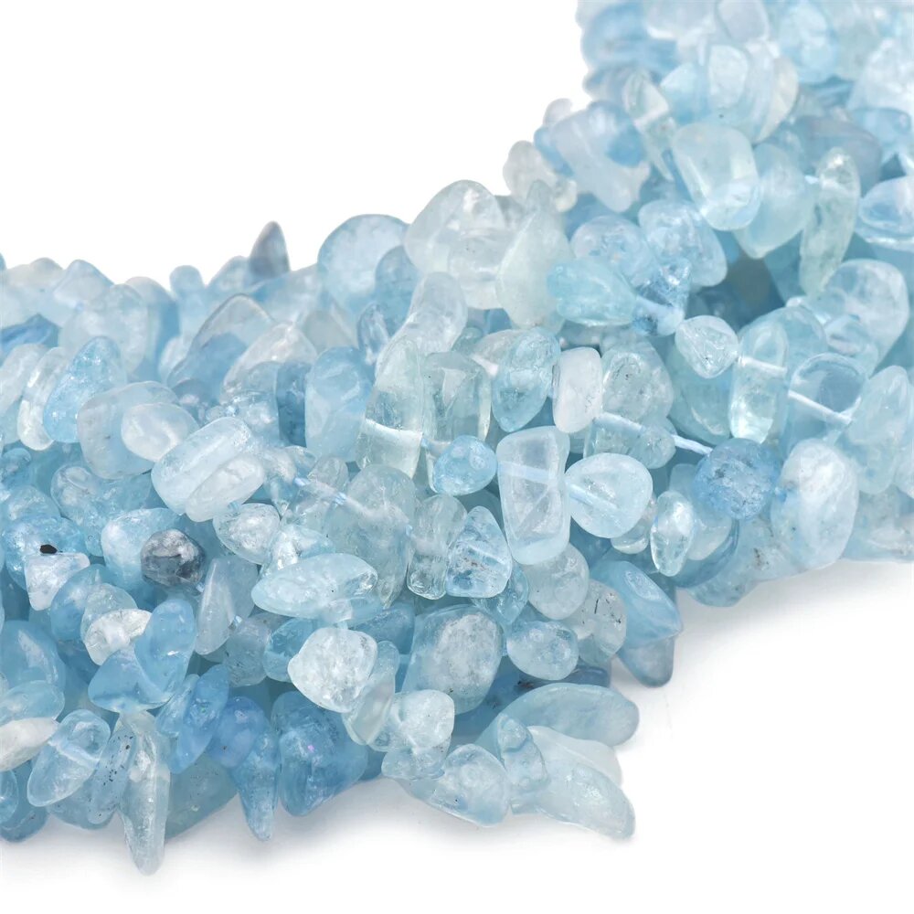 5-8 мм аквамариновые маленькие опущенные чипсы, лечебный дробленый камень, Кристалл Рейки, изготовление ювелирных изделий, украшение для дома