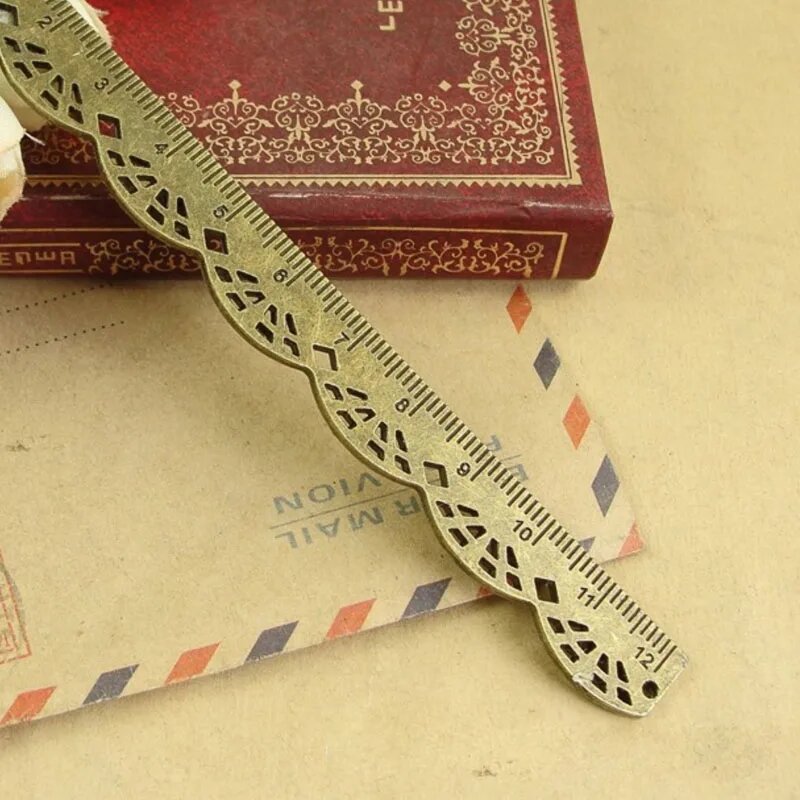 REGELIN Античная бронзовая металлическая линейка 5 шт. lsc ab