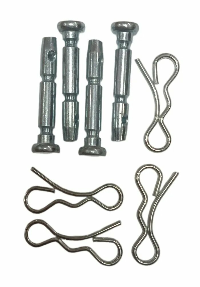 Болт (штифт) срезной со шплинтом для снегоуборщика 6мм длина 41мм (4 штуки) KIMOTOZIP (173001)