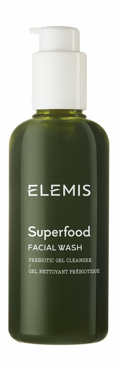 Elemis Superfood Facial Wash Освежающий гель для умывания с комплексом зеленых суперфудов 200мл