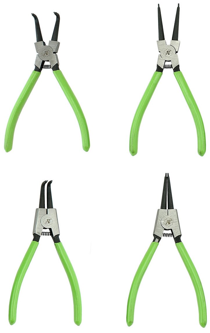 Набор съемников стопорных колец AT 51270, 180 мм, 4 предмета