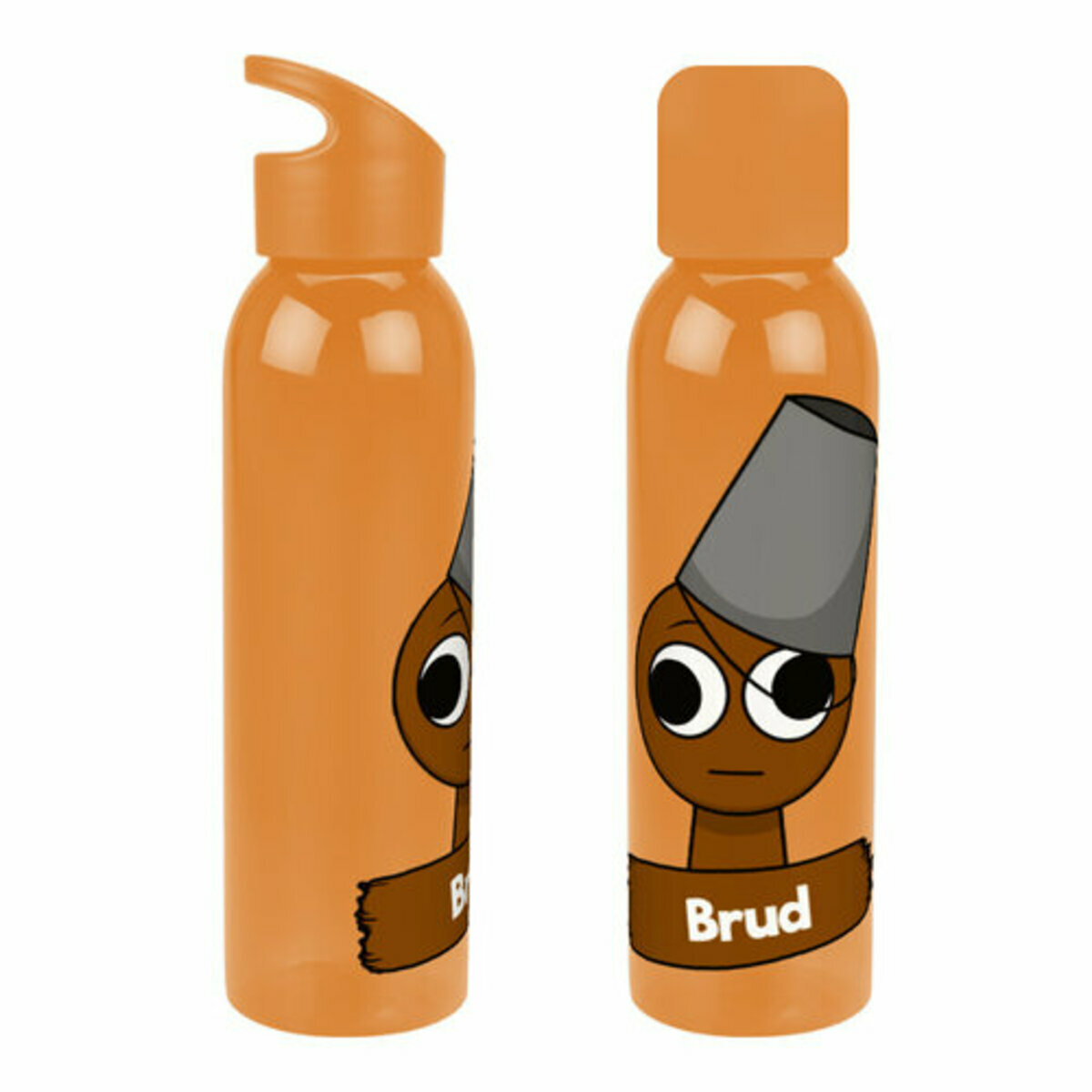 Бутылка для воды «Спрунки Бруд Sprunki Brud» (оранжевый)