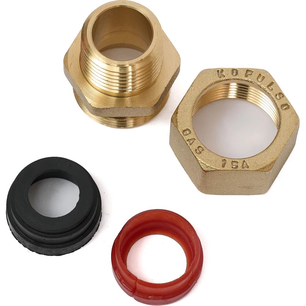 Муфта KOFULSO "труба-наружн. резьба"(папа) газ BCG15