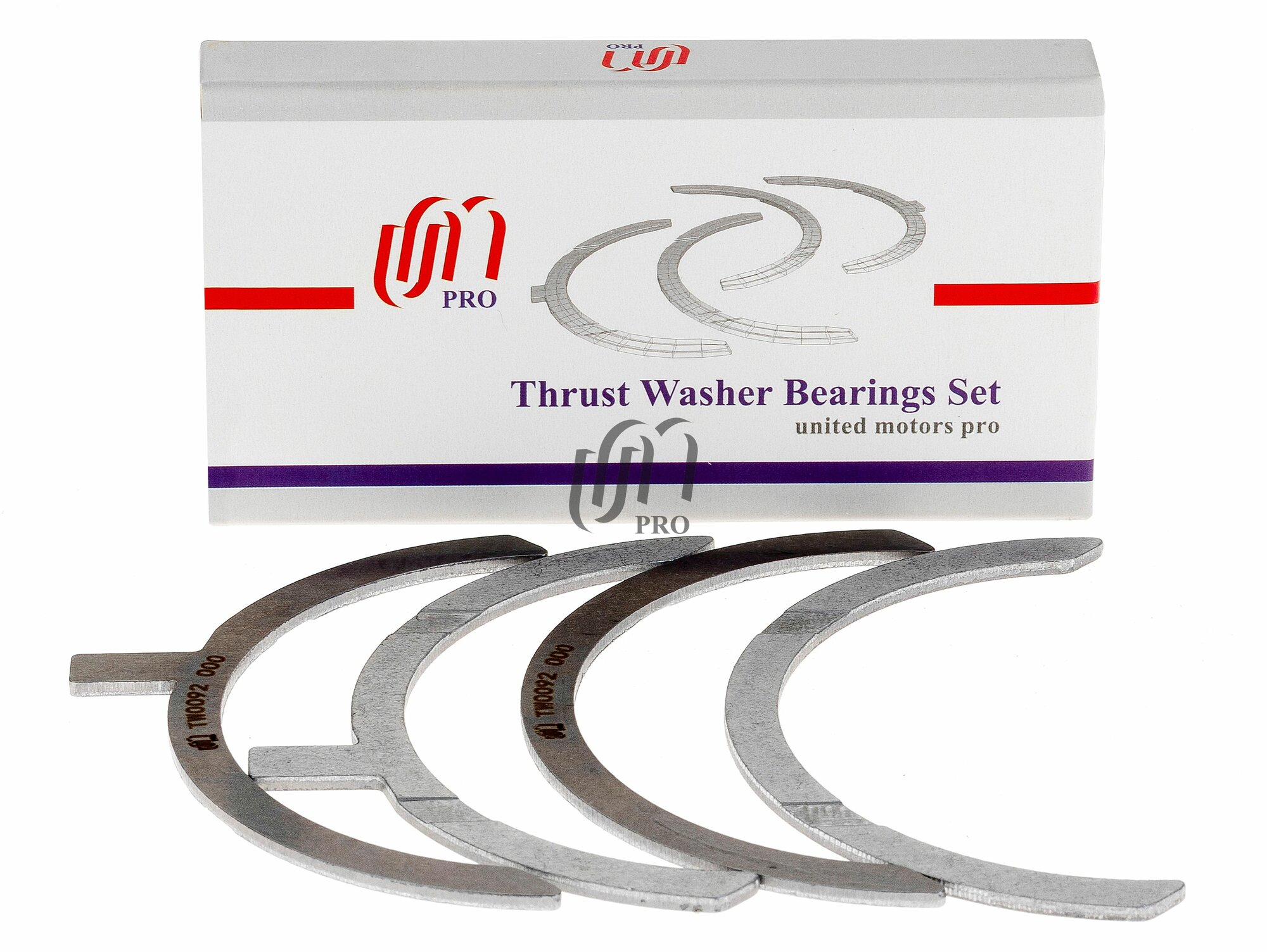 Полукольца упорные STD Mercedes OM642 (к-т) (642 033 24 62, 642 033 25 62) UMpro