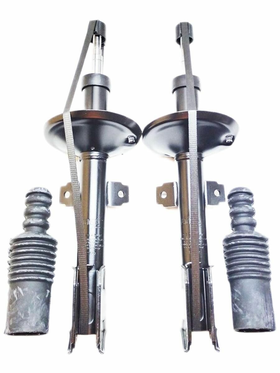 Амортизаторы 2шт передние Duster, Kaptur, Terrano + пыльники и отбойники