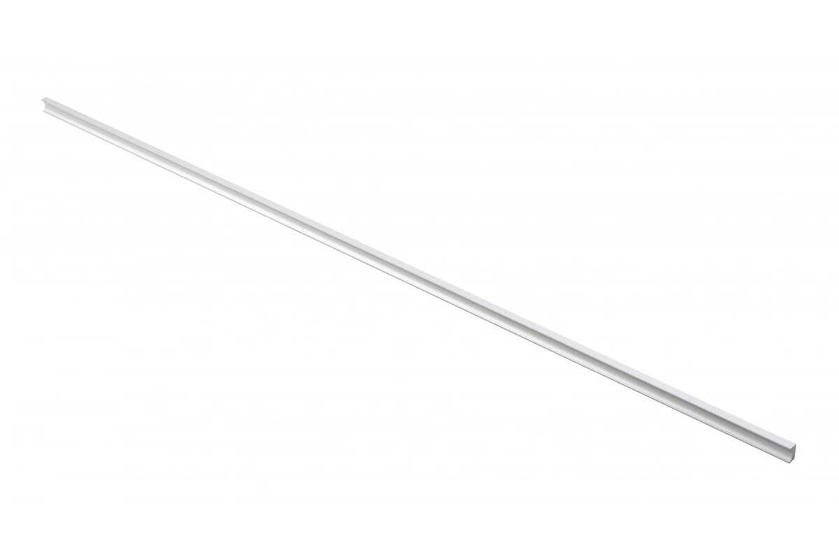 Ручка мебельная алюминиевая GTV GROOVE L-1200 мм, цвет алюминий