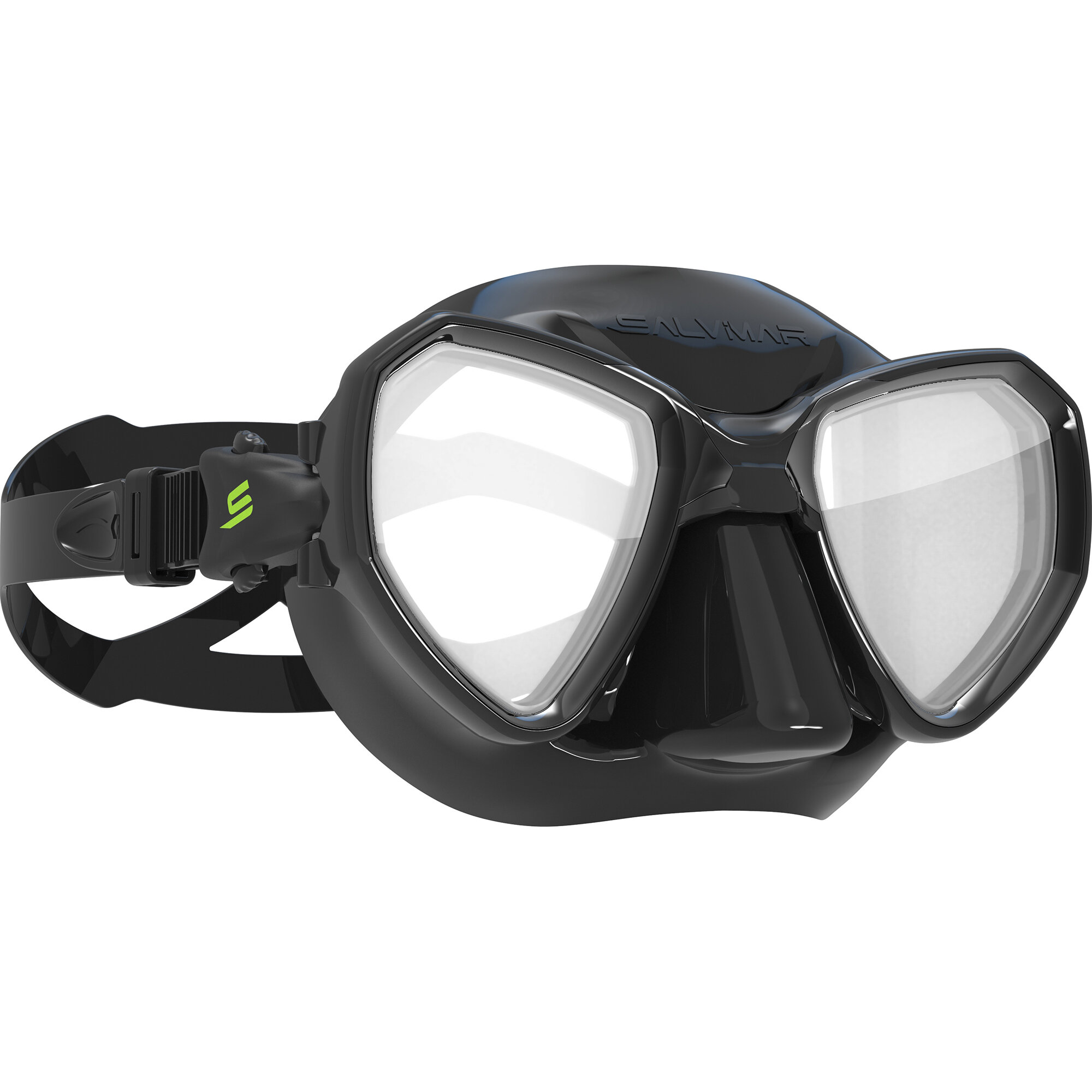 Маска Подростковая Salvimar Morpheus Mid Черная