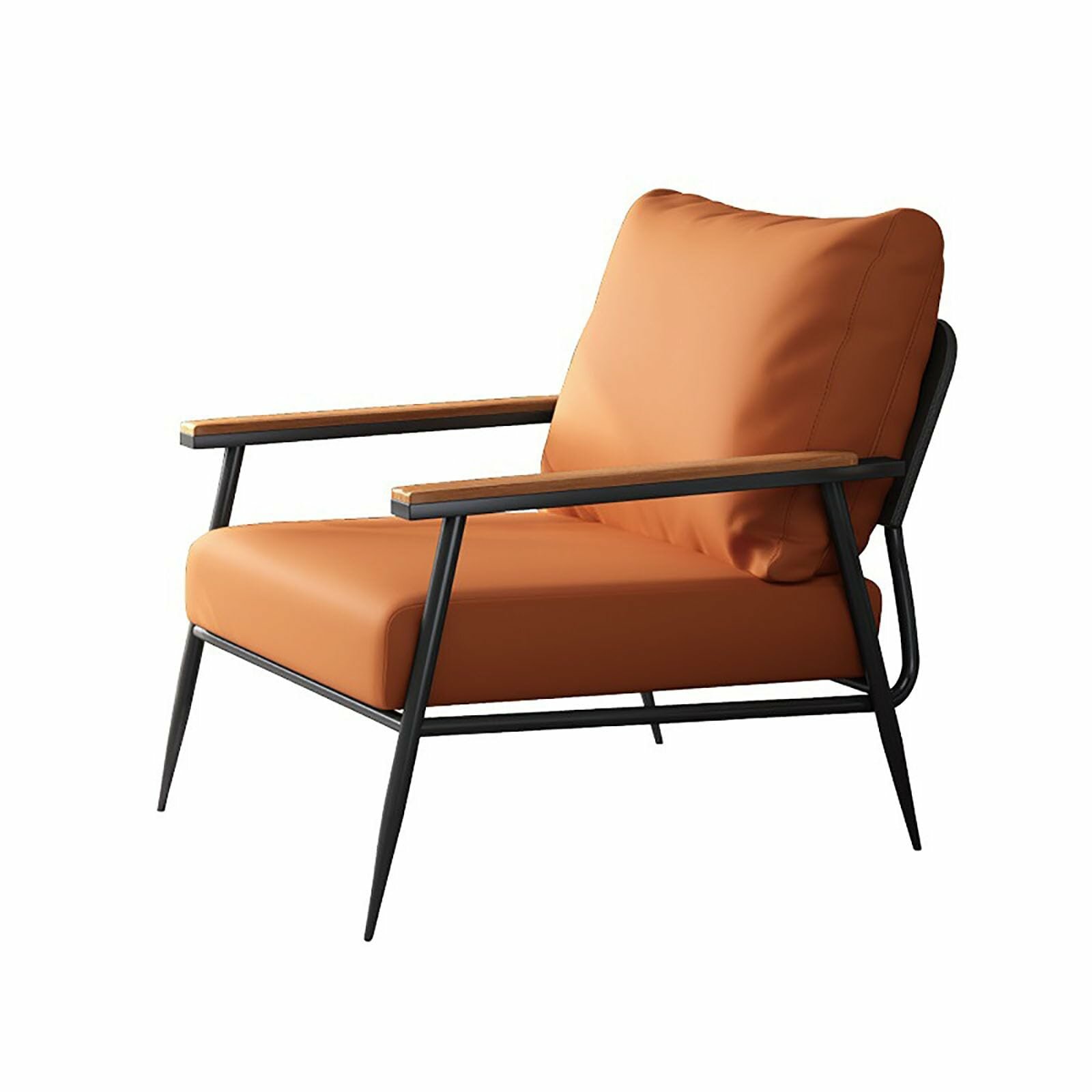 Одноместный диван-кресло на балконе, одноместный стул, легкое роскошное кресло для отдыха в кабинете