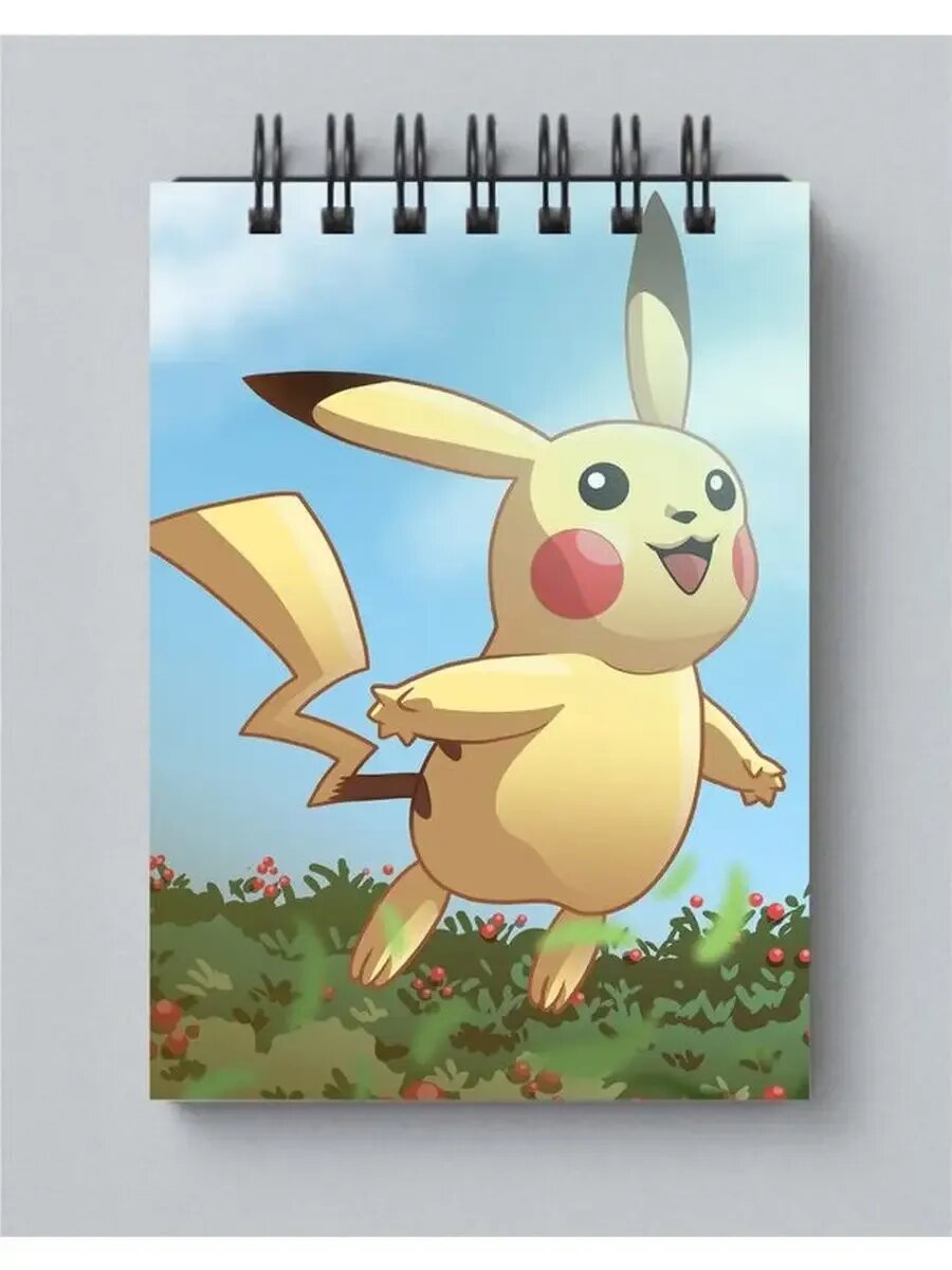 Блокнот Пикачу №7, А6