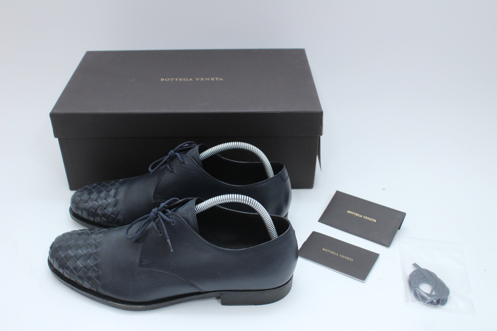 Bottega Veneta Кожаные дерби с плетением intrecciato 41