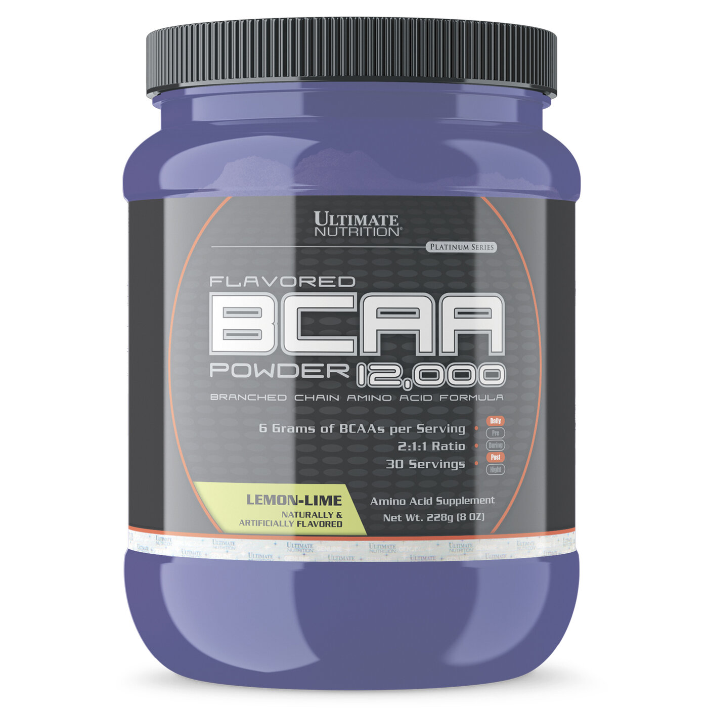 BCAA для спортсменовUltimate Nutrition BCAA 12,000 Lemon Lime 228g