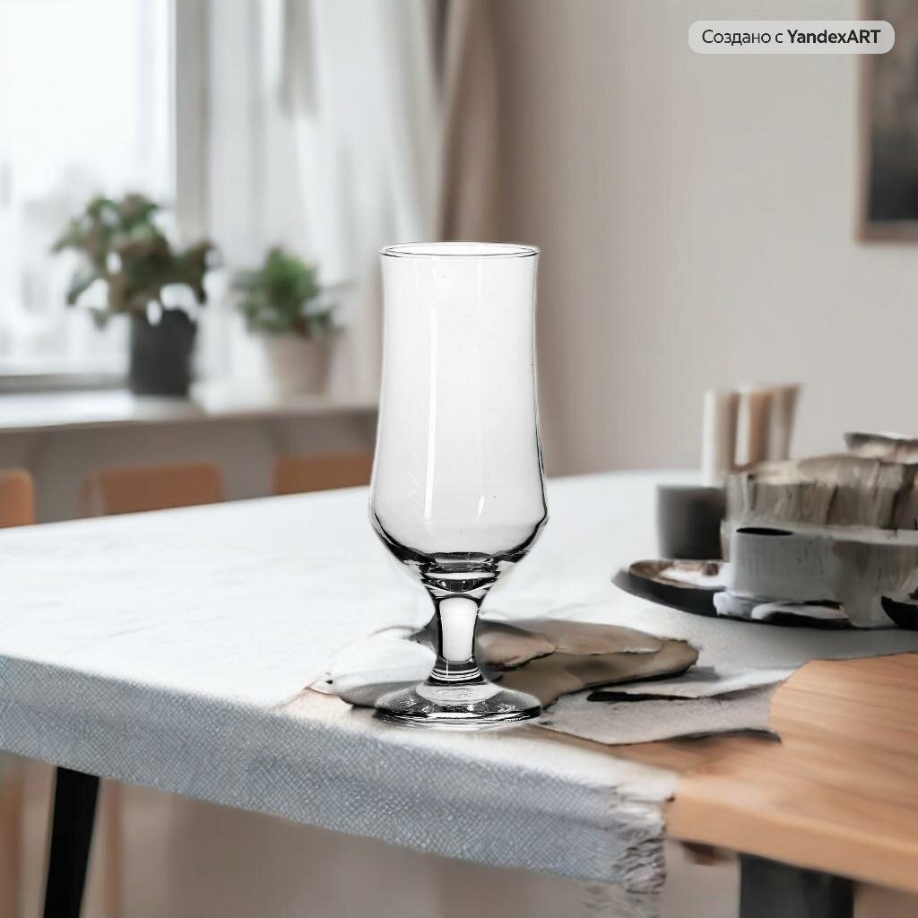 Набор бокалов для коктейлей и пива Pasabahce Tulipe, 12шт, 370 мл, стекло