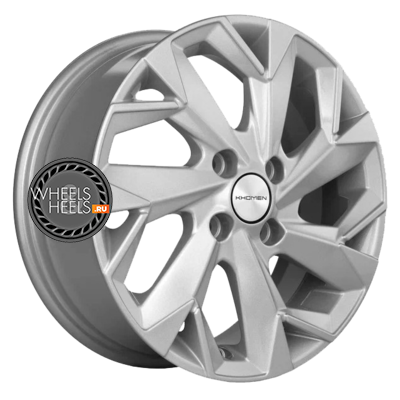 Диск автомобильный литой Khomen Wheels KHW1508 (Lada Granta) 15x6 4x98 et35 dia58.6 F-Silver