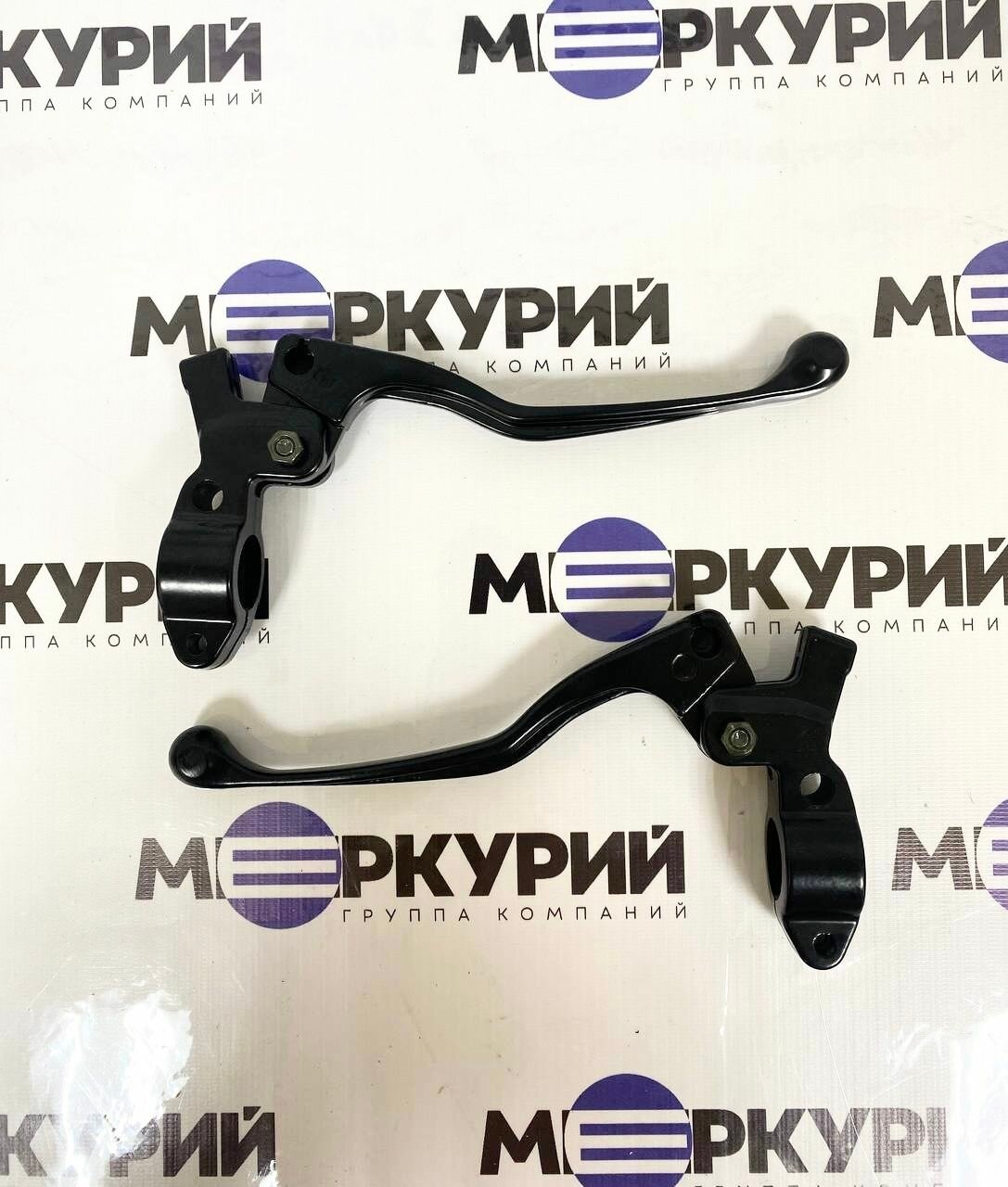 Ручки (рычаги) для мотоцикла Урал/Днепр (сцепление+тормоз) (пара) с кронштейнами (Н/O)