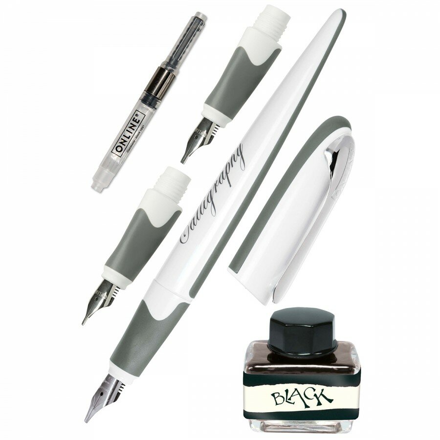 Набор для каллиграфии Online Air Best Writer Set в подарочной упаковке, цвет белый