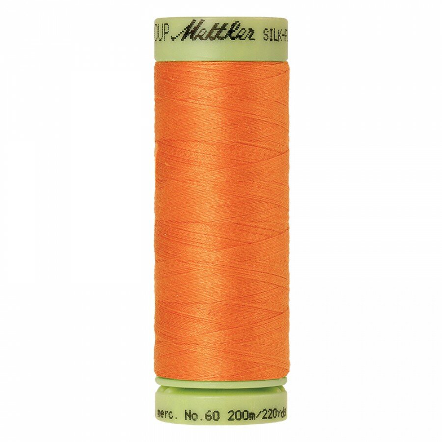 Нить для машинного квилтинга SILK-FINISH COTTON 60, 200 м 1401 Harvest