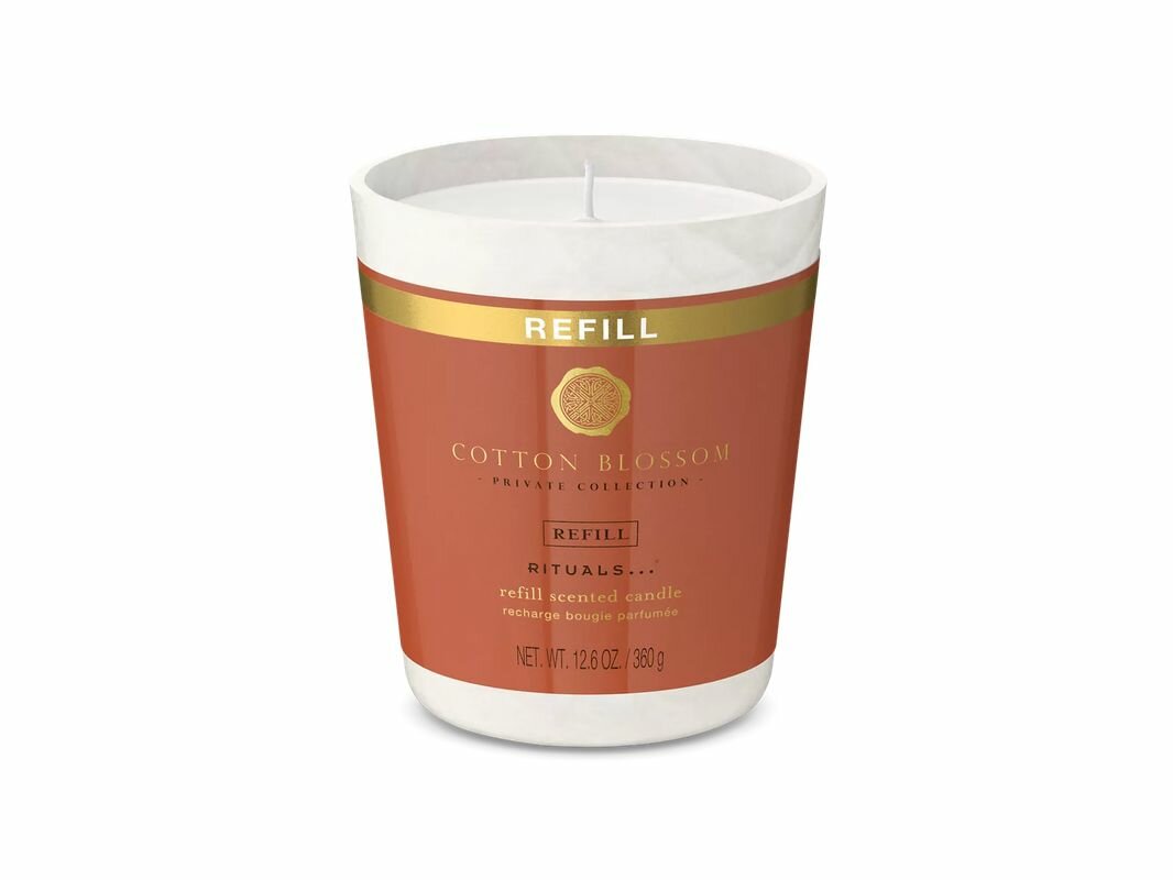 Rituals Свеча ароматическая Refill Cotton Blossom 360г