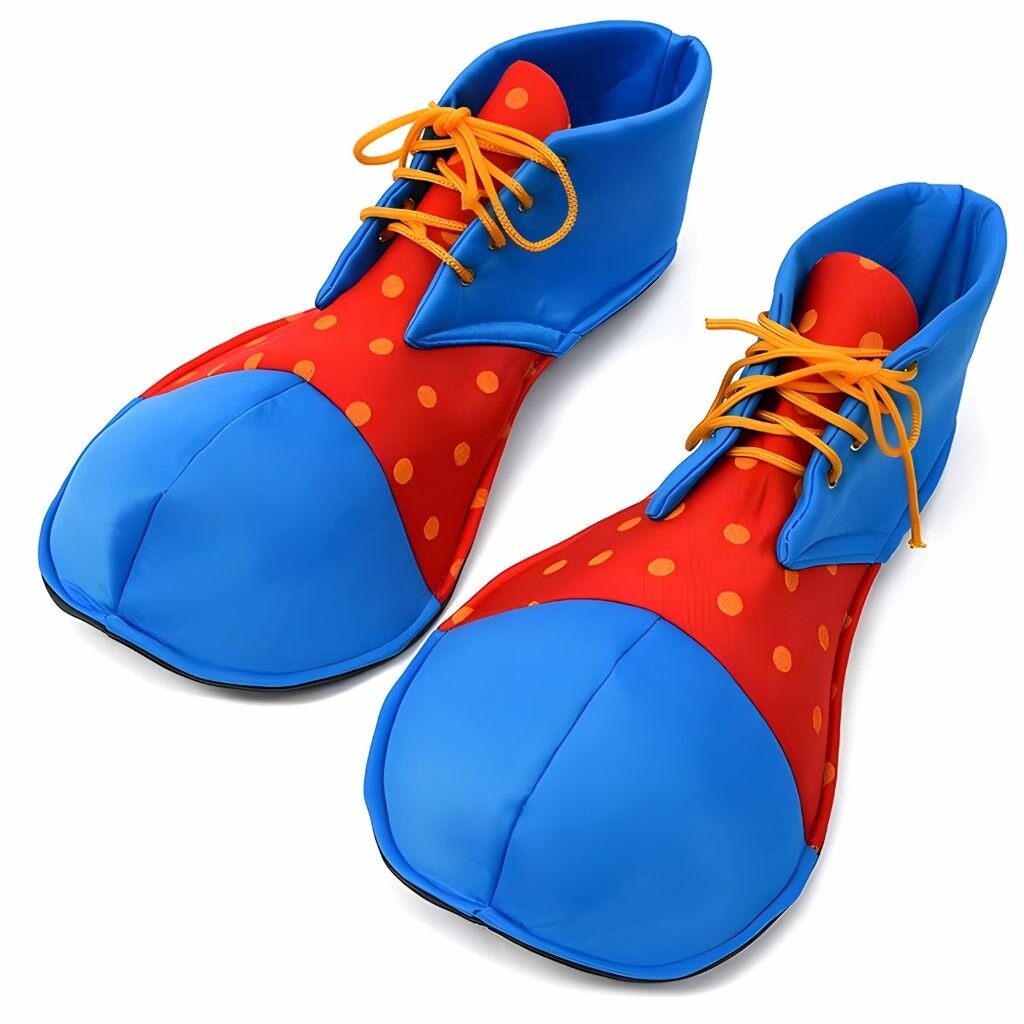 Набор для косплея Клоуна на Хэллоуин взрослых-Обувь 3