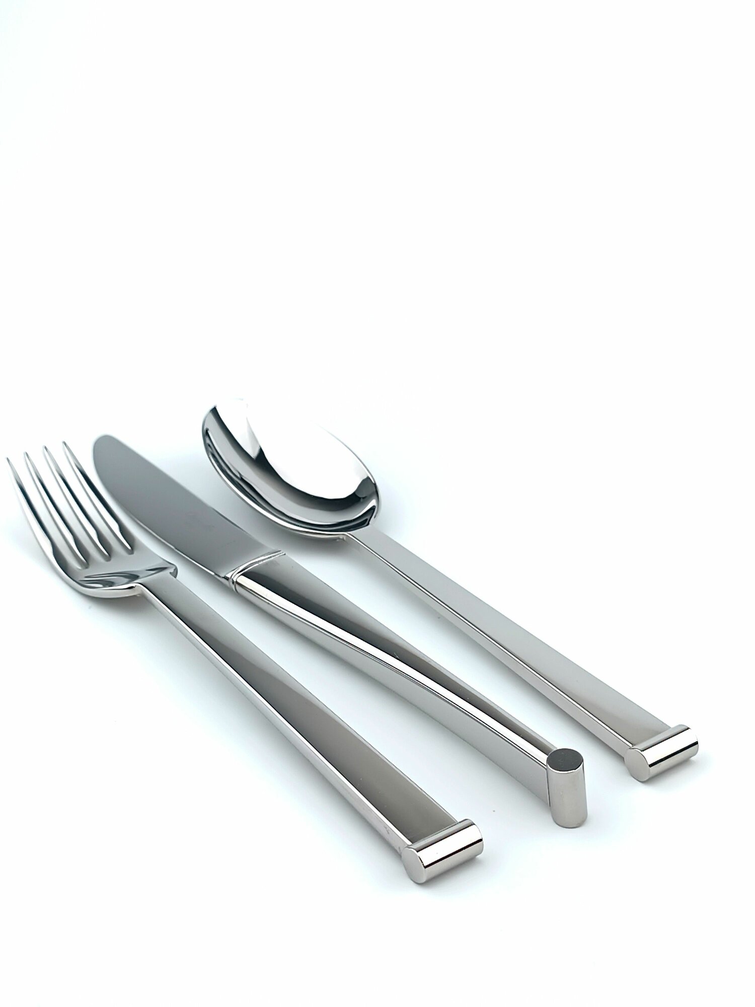 Набор столовых приборов BY Acier, Christofle, Франция, на 1 персону, 3 предмета, нержавеющая сталь