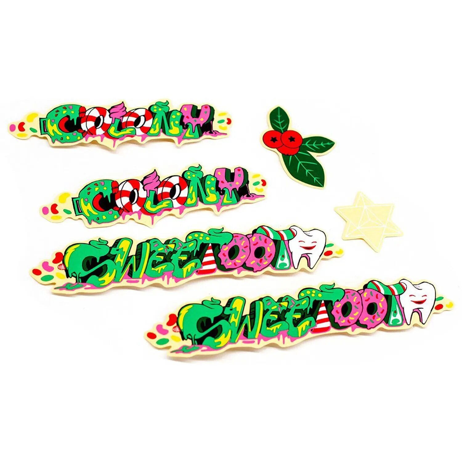 Наклейки стикеры 03-002201 Sweet Tooth Sticker Pack арт. I43-902B COLONY
