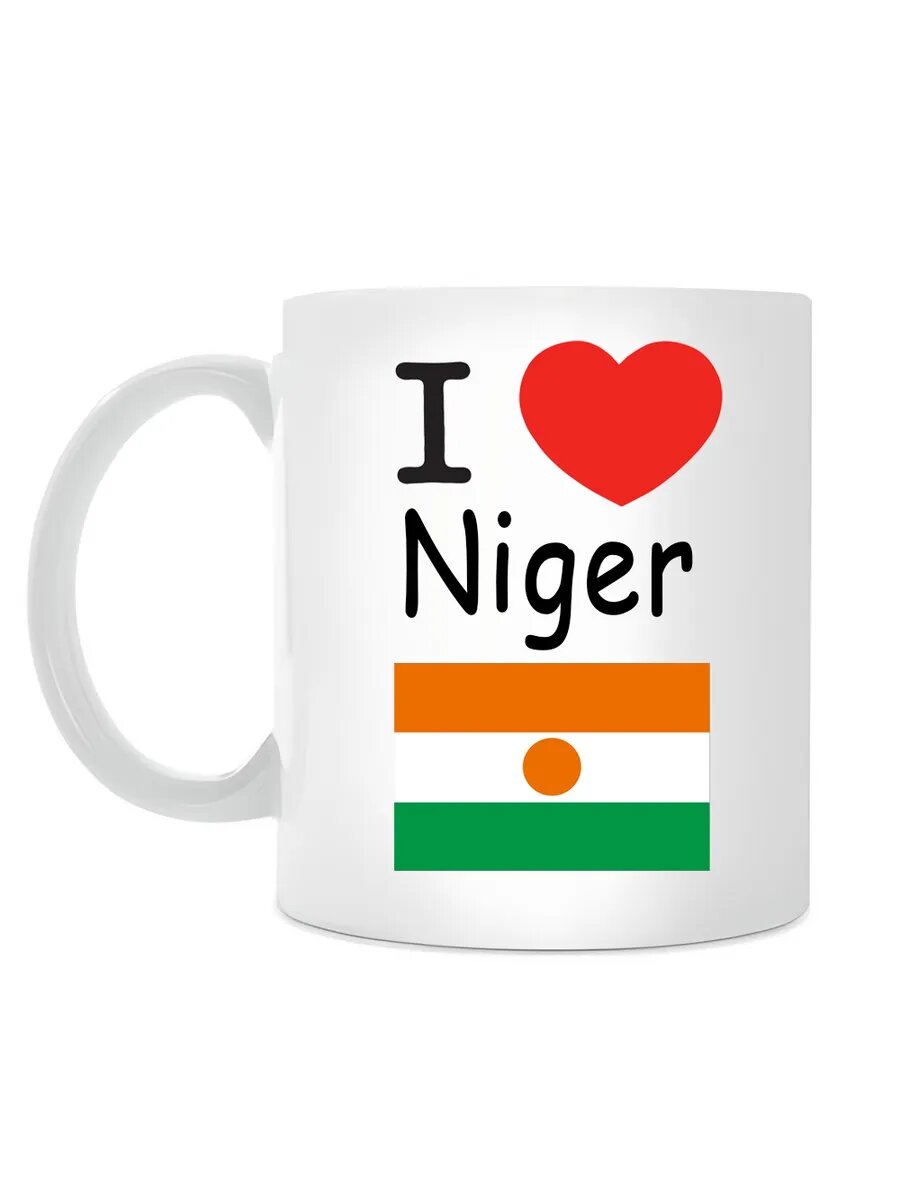 Кружка I love Niger (Я люблю Нигер)