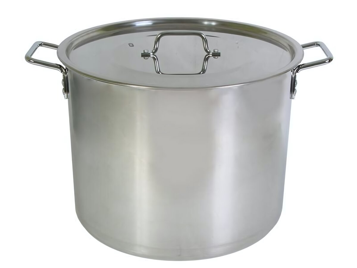 Котел нержавеющий 30л, d40см, h28см, капсульное дно, серия 'HoReCa'