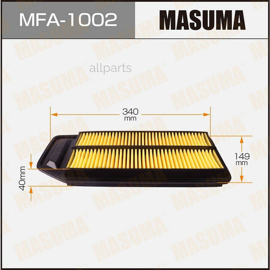 MASUMA MFA-1002 Фильтр воздушный HONDA ACCORD MASUMA MFA-1002