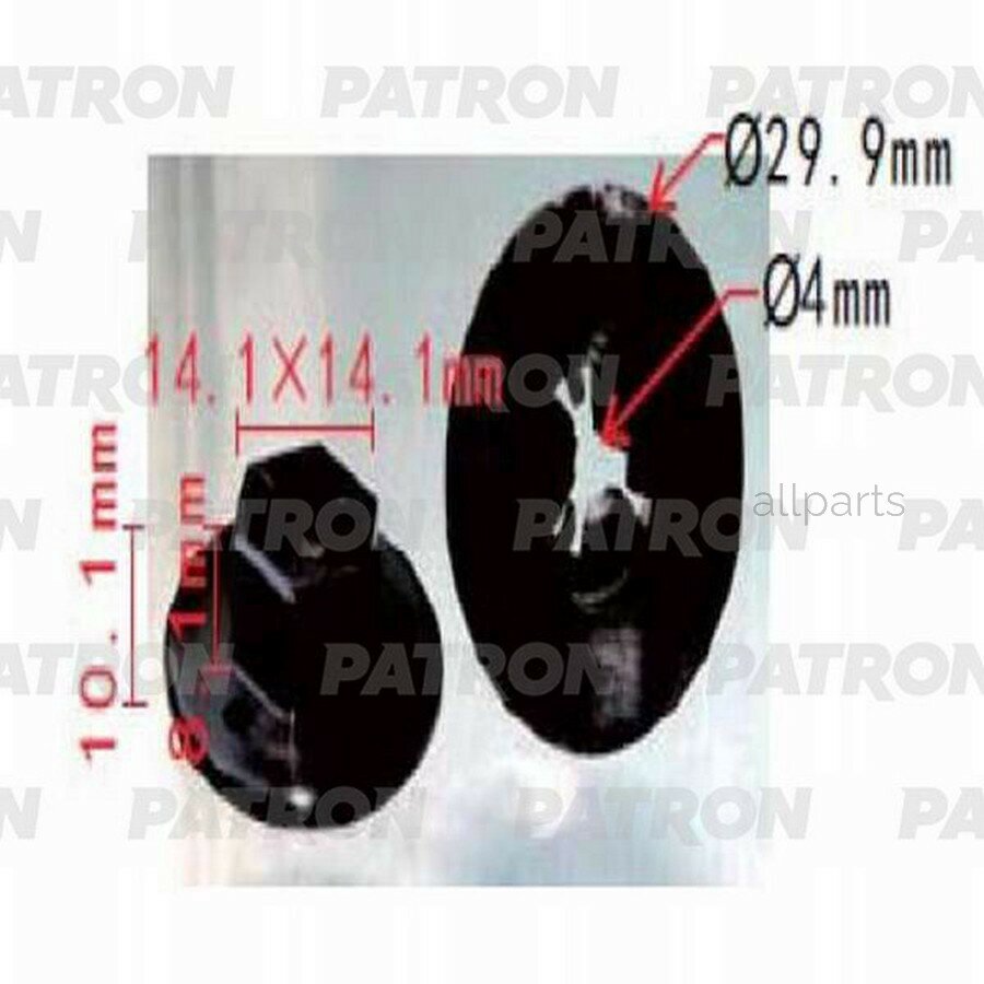 PATRON P37-0524 Гайка Hyundai, Kia применяемость: брызговики, защита