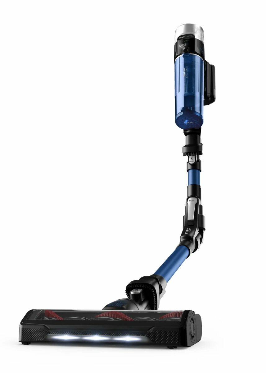 Пылесос вертикальный Tefal TY20C4WO, черный (уборка: влажная, комбинированная, сухая, пылесборник - 0.4 )