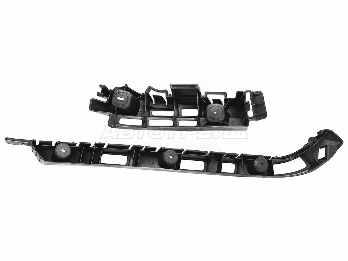 Крепление заднего бампера правое, большое + маленькое для Шевроле Круз, Лачетти, Дэу Круз Лачетти арт STCV42087B1 SAT