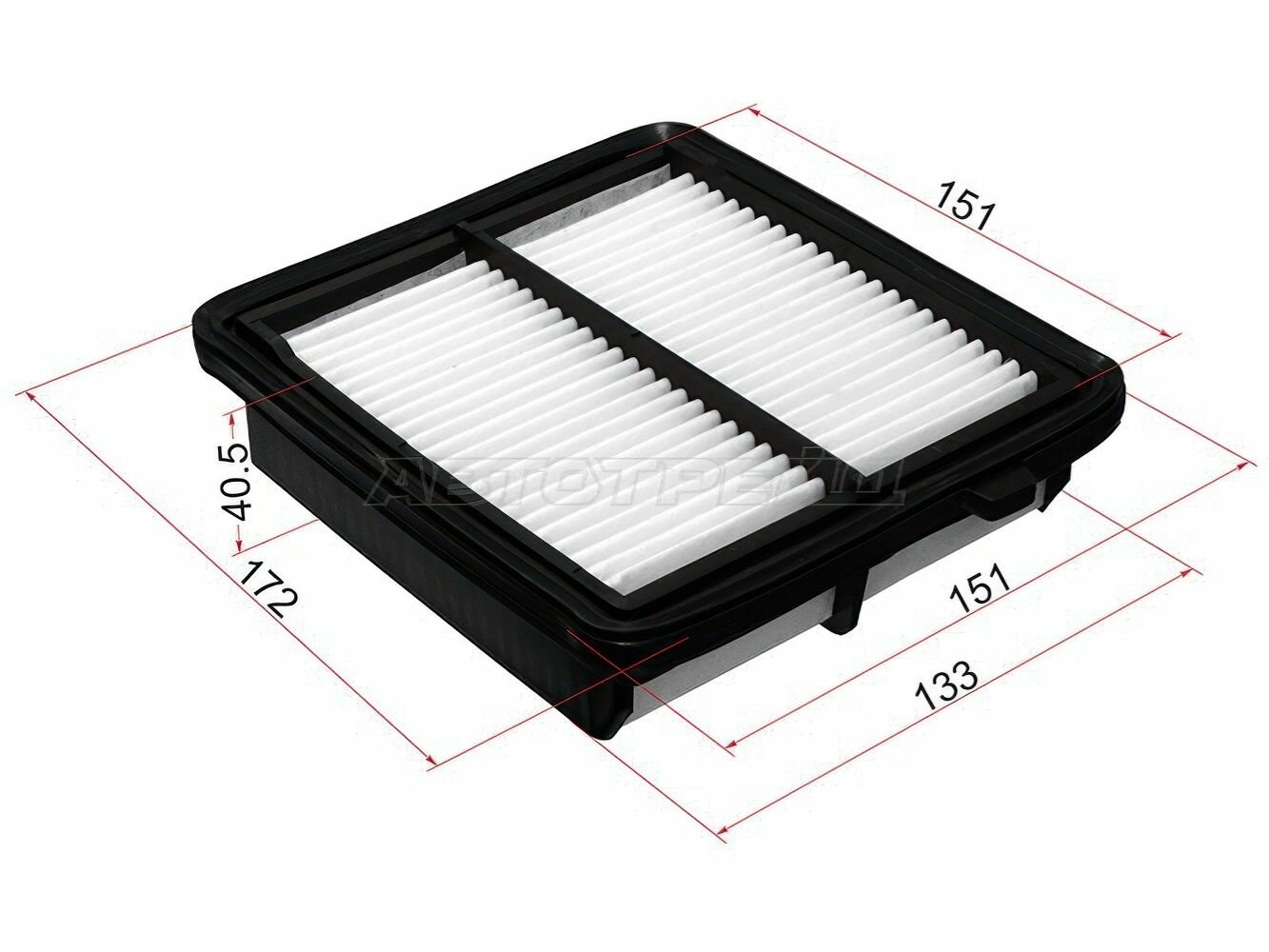 Фильтр воздушный для Хонда Фит, Инсайт, Джаз арт ST17220RBJ000 SAT