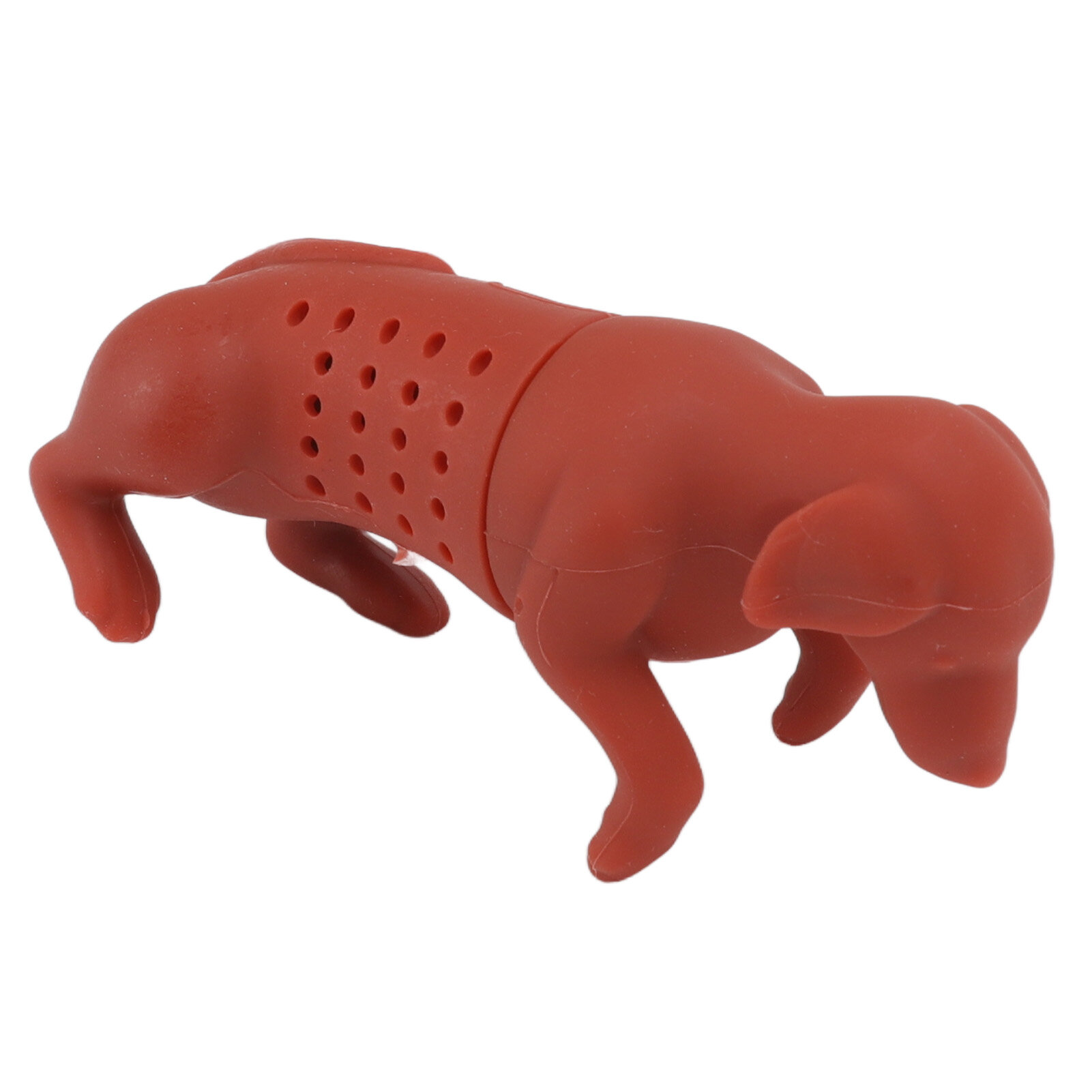 Силиконовый заварочный чайник в форме милого животного, гибкий силиконовый ситечко для чая, фильтр-диффузор, более крутой для рассыпного чая, такса