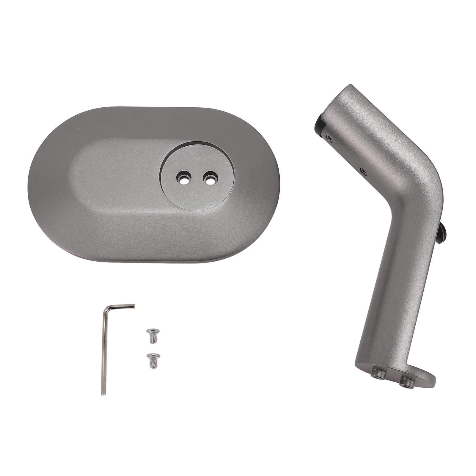 Металлическая устойчивая подставка для фена, противоскользящая, компактная, для хранения выпрямителя Airstrait HT01, серебристо-серый цвет.