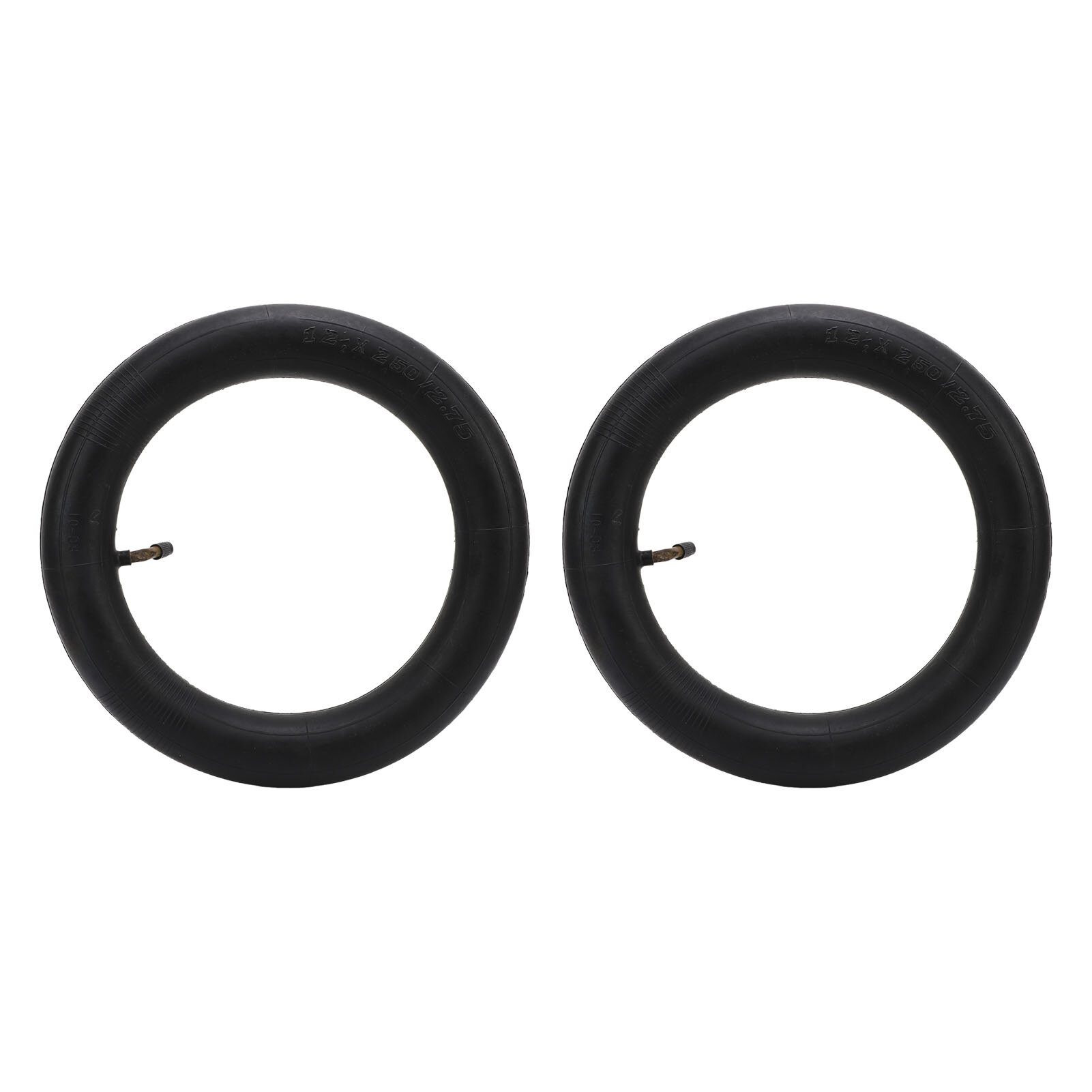 2 шт. внутренних камер 12,5 x 2,5/2,75 дюйма, резиновые амортизирующие камеры для электросамоката Razor Pocket Mod R87, замена погнутого ниппеля.