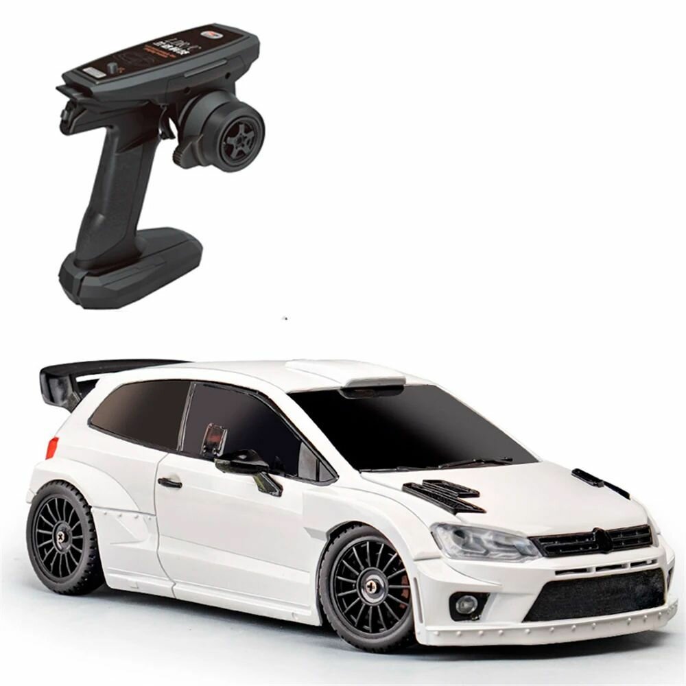 Радиоуправляемая машина для дрифта LD RC масштаб 1:28 4WD 2.4G VW Polo - 2801 White